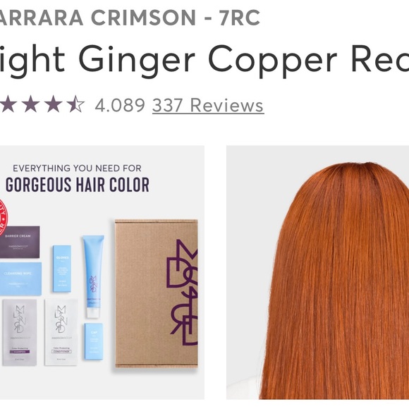 Madison Reed | Hair | Madison Reedcarrara Crimson 7rclight Ginger ...